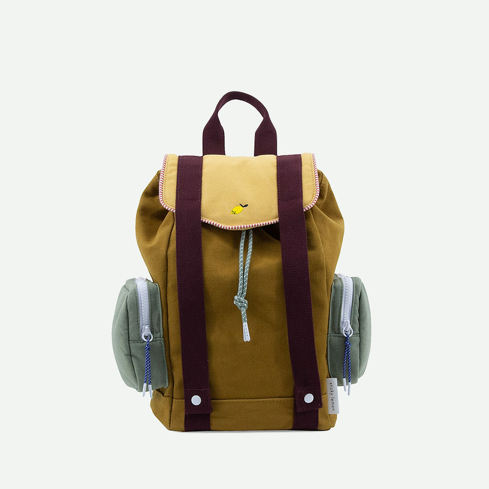 Small Backpack Meadows Adventure Khaki Green – Bill's Store