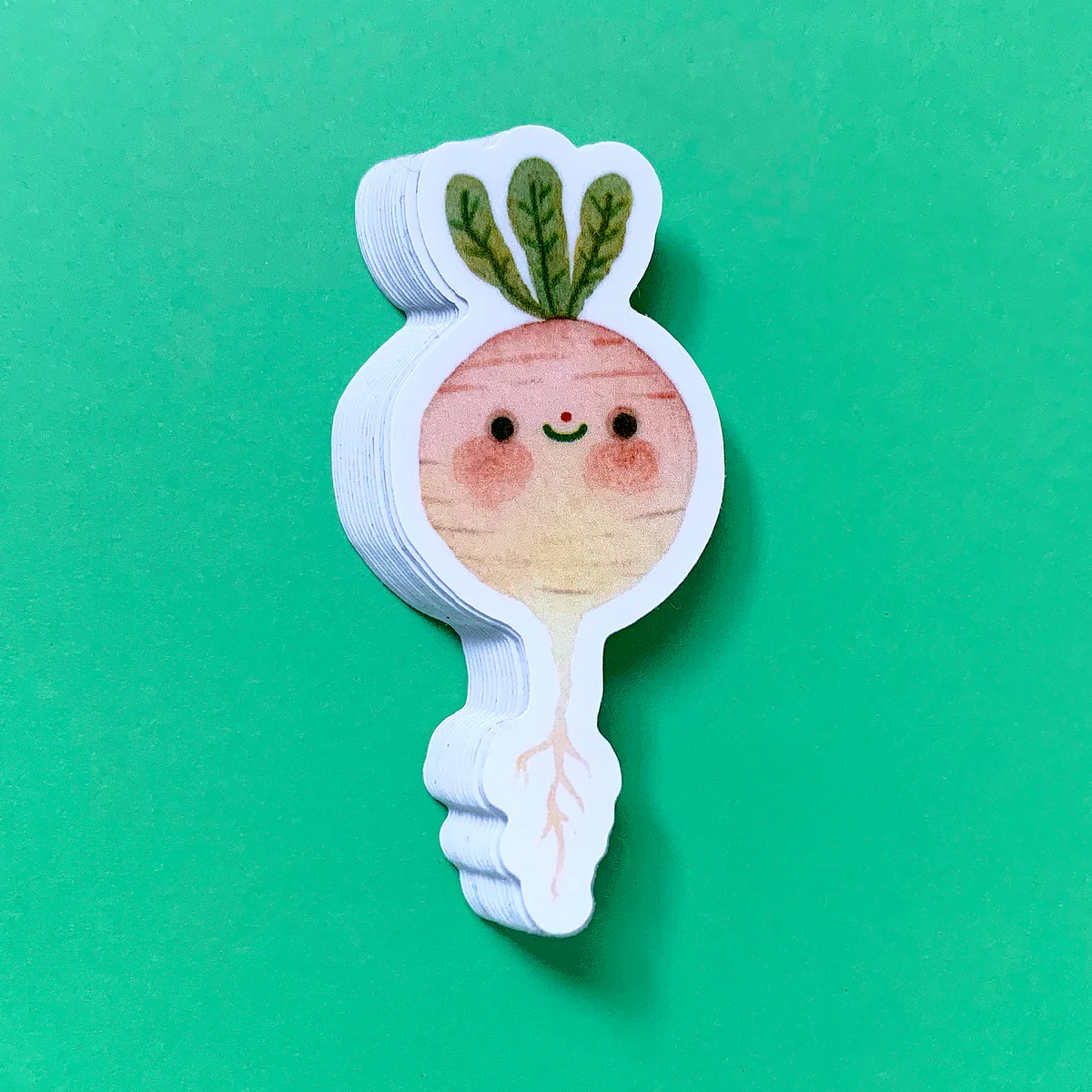 Radish Vinyl Sticker – Bill's Store
