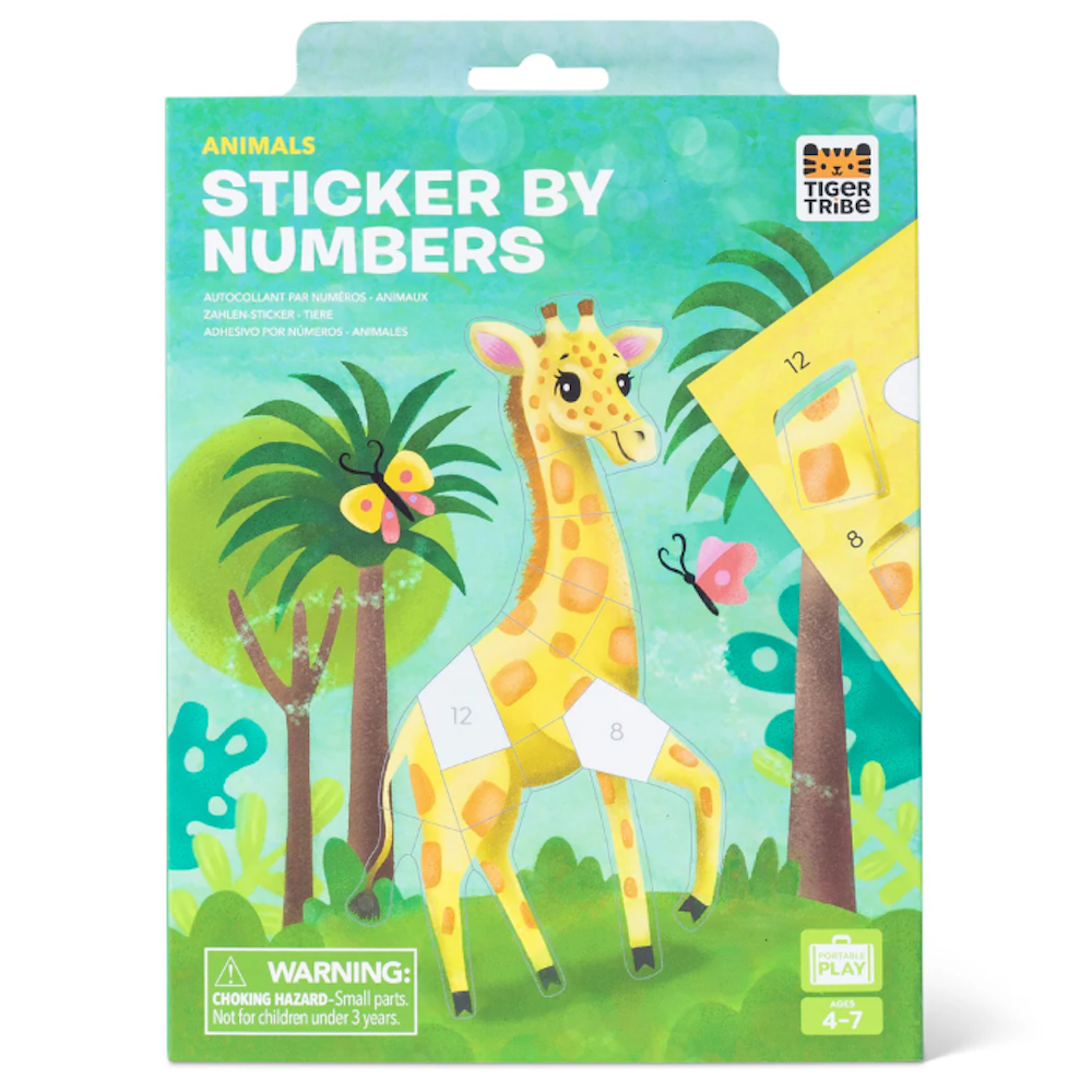 Sticker By Numbers - Animals – Bill's Store