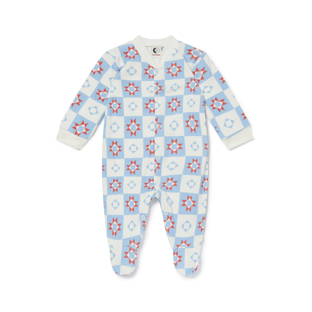 Baby Sleepsuit Patchwork Star – Bill's Store