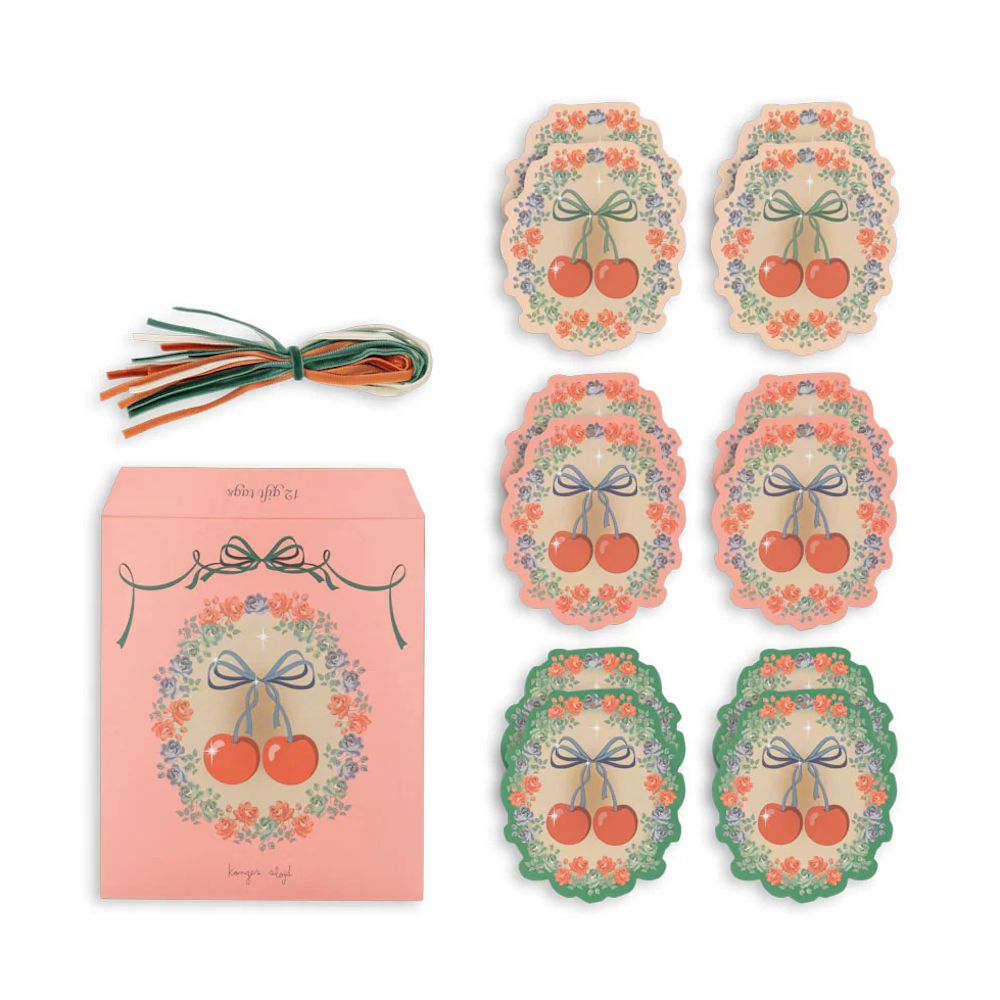 Christmas Gift Tags Big Cherry – Bill's Store