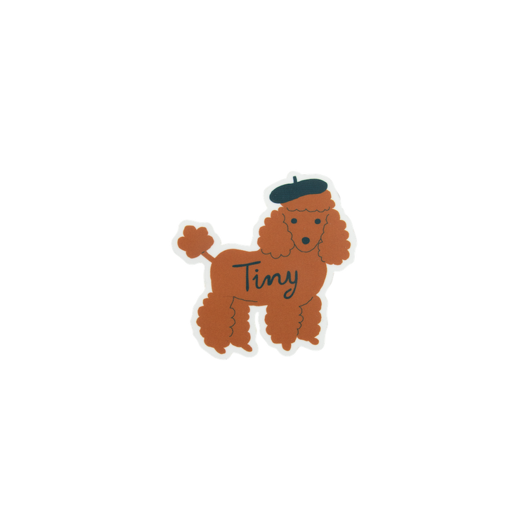 Poodle Sticker – Bill's Store