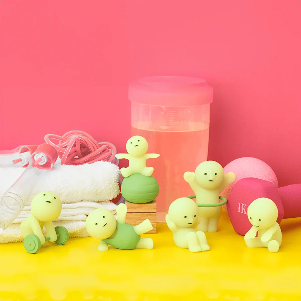 Smiski Mini Figure Exercising Series – Bill's Store