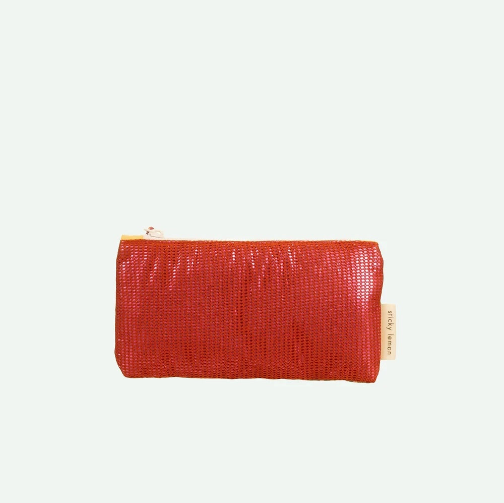 Pencil Case Better Together Mesh Red – Bill's Store