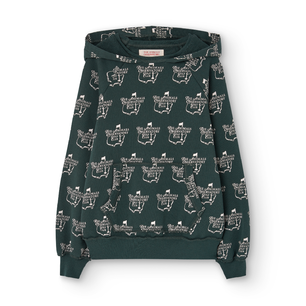 Beaver Kid Hoodie Deep Green – Bill's Store