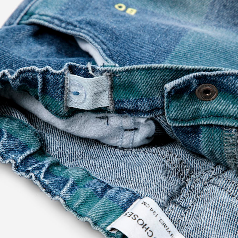 Checkerboard Denim Pants – Bill's Store