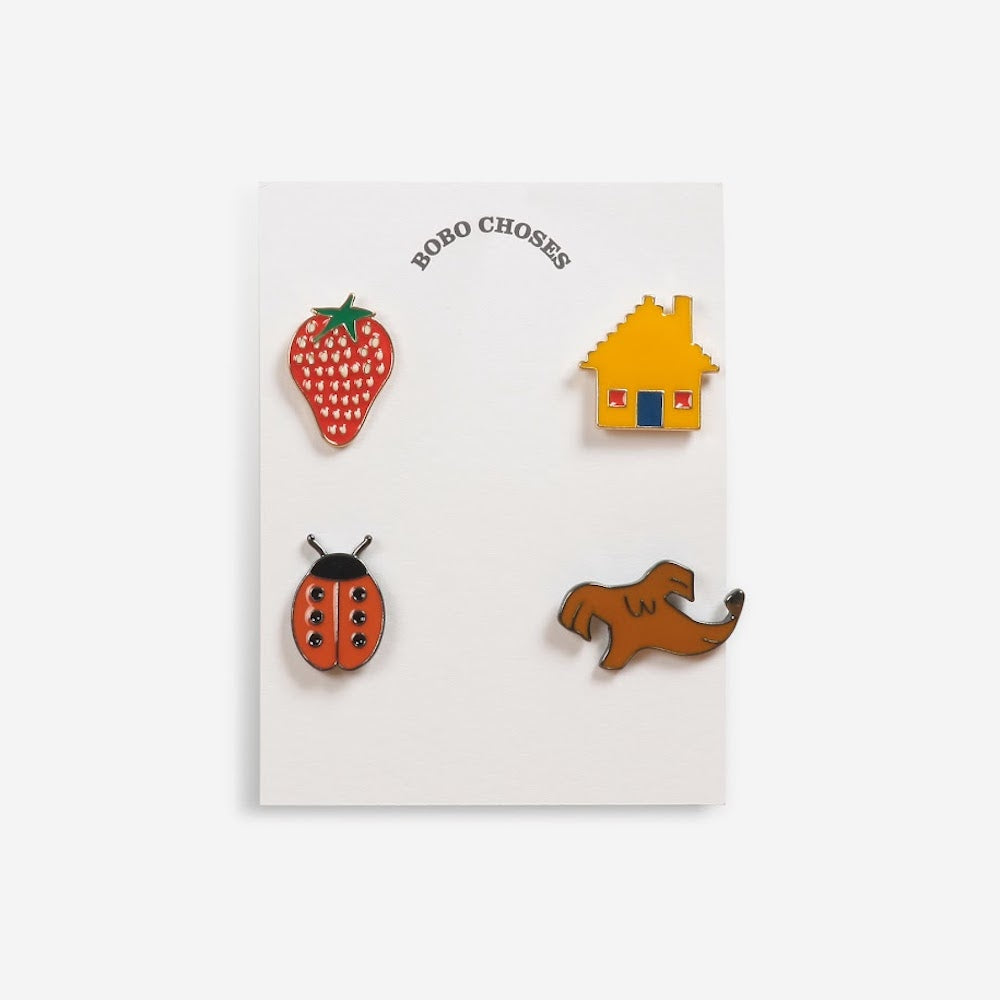 I'm A Poet Set Of 4 Pins – Bill's Store